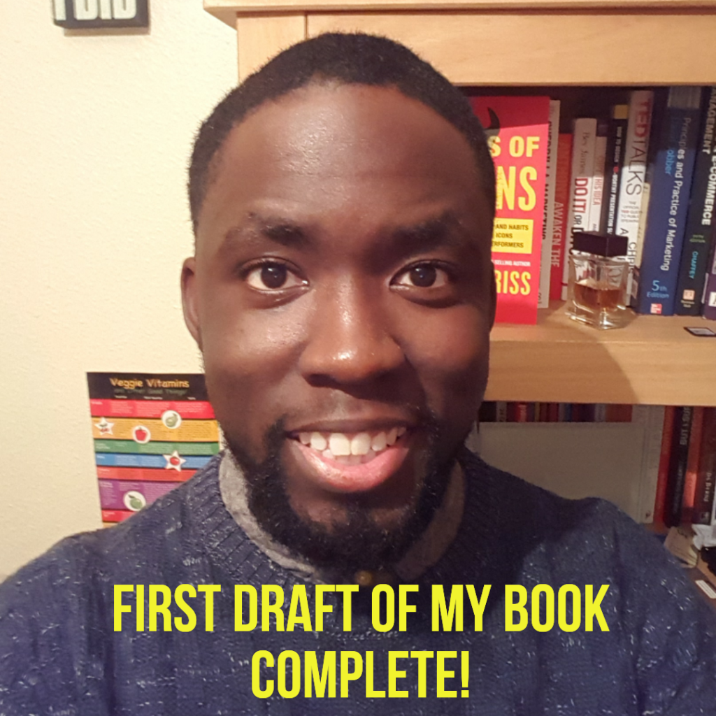 #62 Completed the first draft of my book! - Michael Tabirade